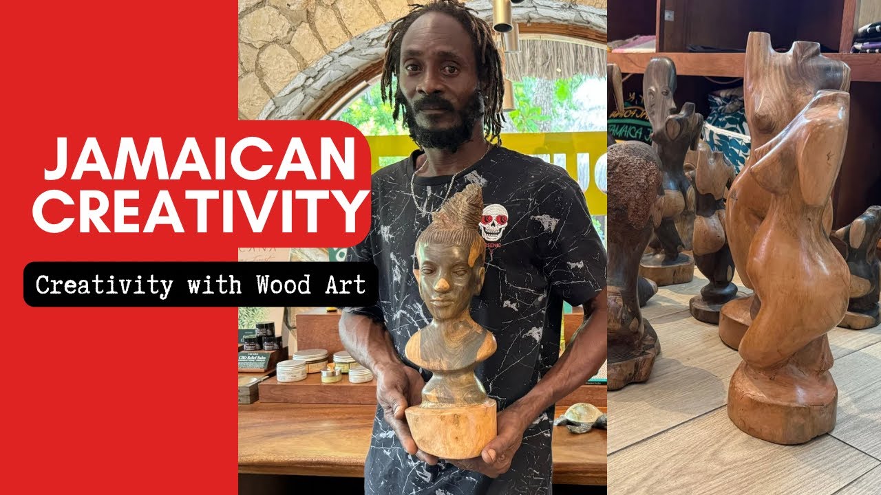 Crafting Beautiful Art from Wood: Jamaican Creativity - YouTube