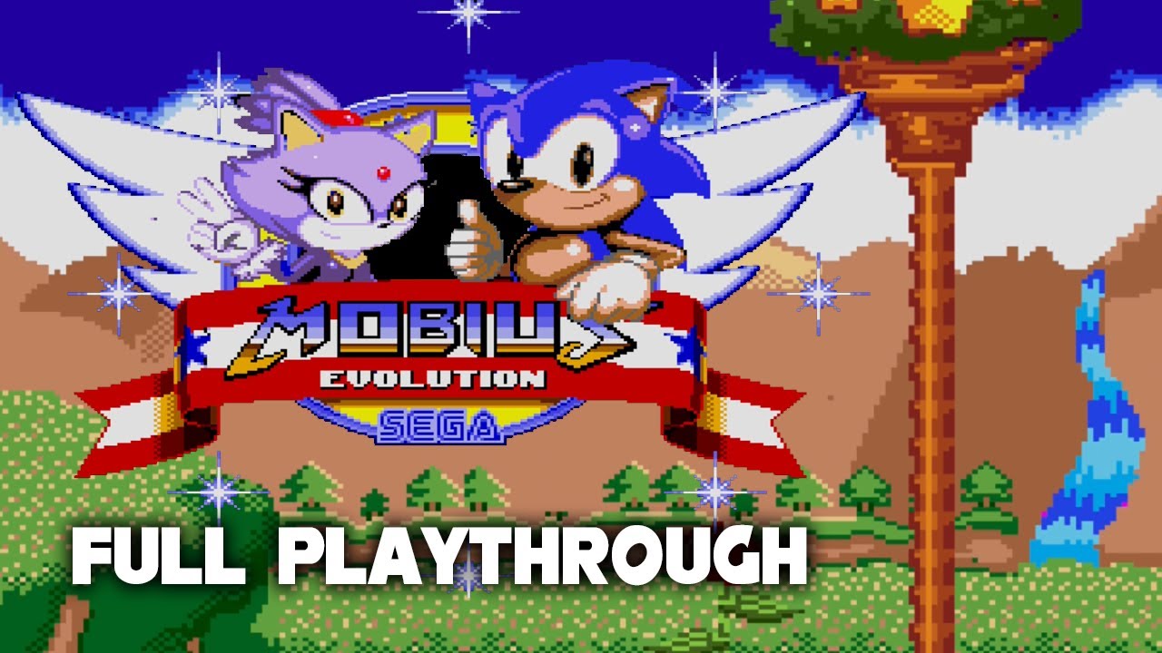 Mobius Evolution - Full Game Playthrough As Sonic - YouTube