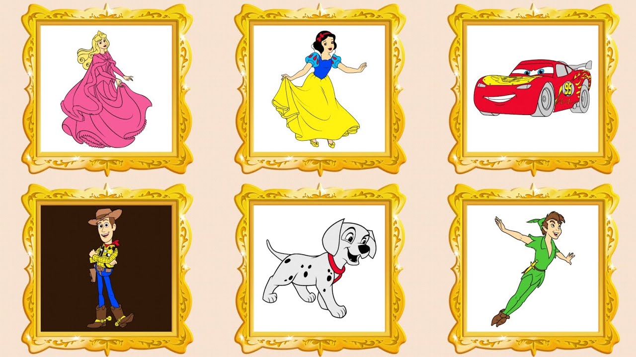 Snow White Aurora Woody Peter Pan Human Elias & Human Emily (Disney ...