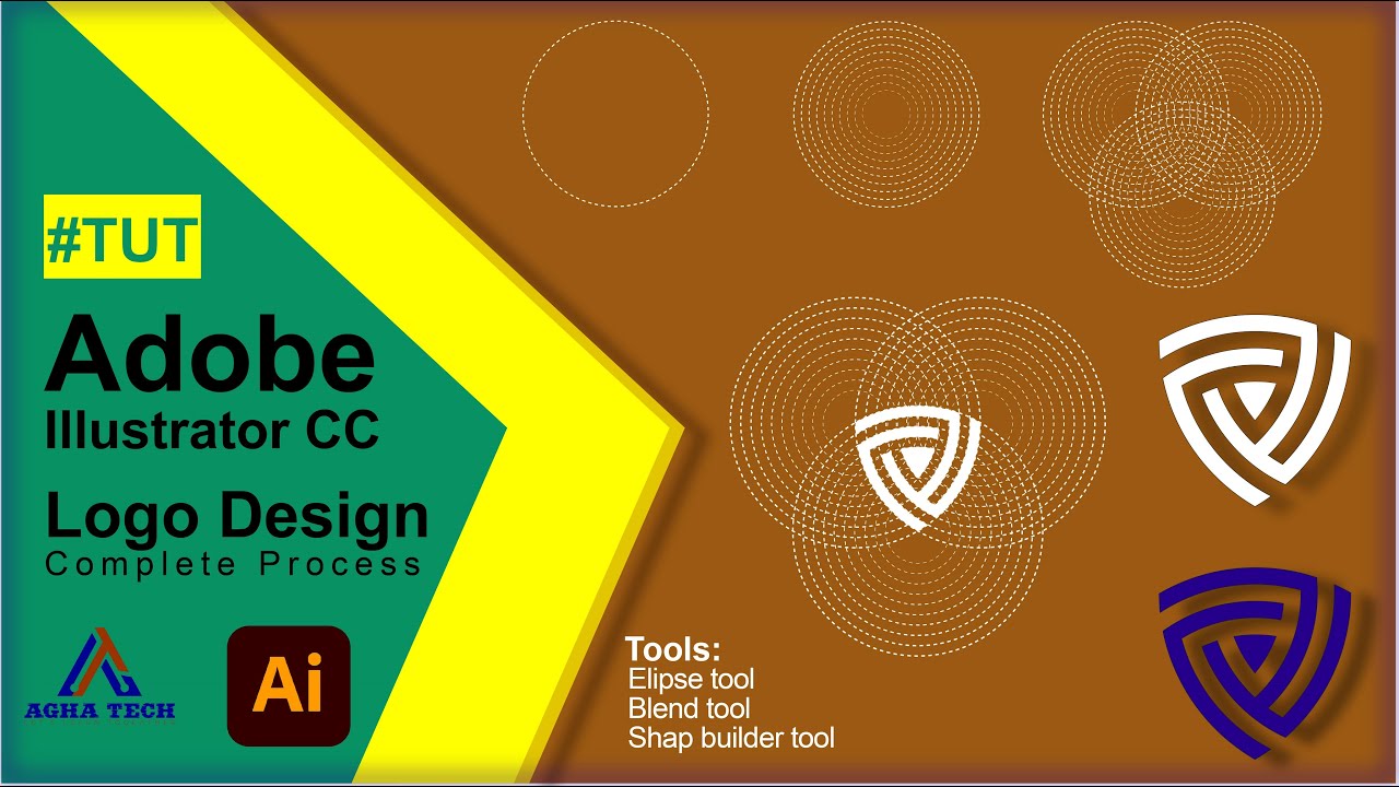 Logo design Process | Adobe Illustrator CC |Logo Design Course - YouTube