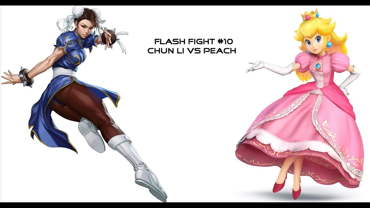 Flash Fight #10 Chun Li vs Peace - YouTube
