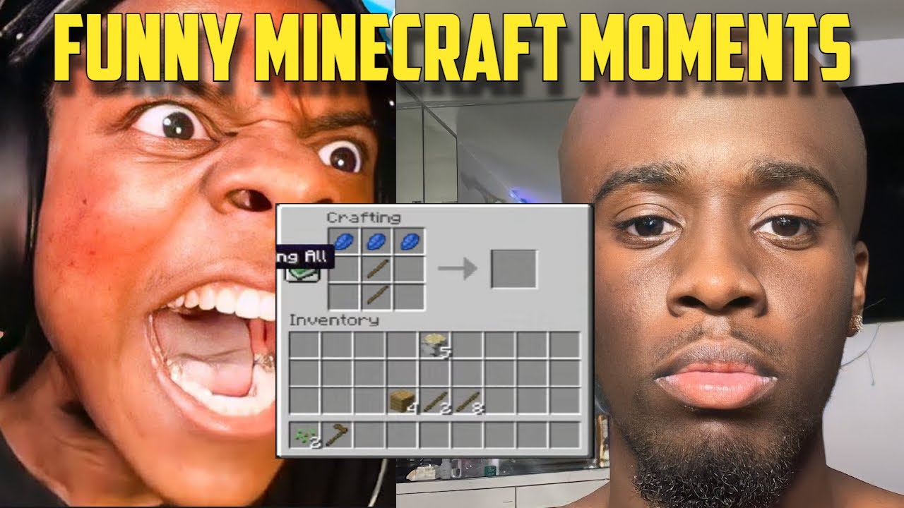 IShowSpeed & Kai Cenat Funny Minecraft Moments - YouTube