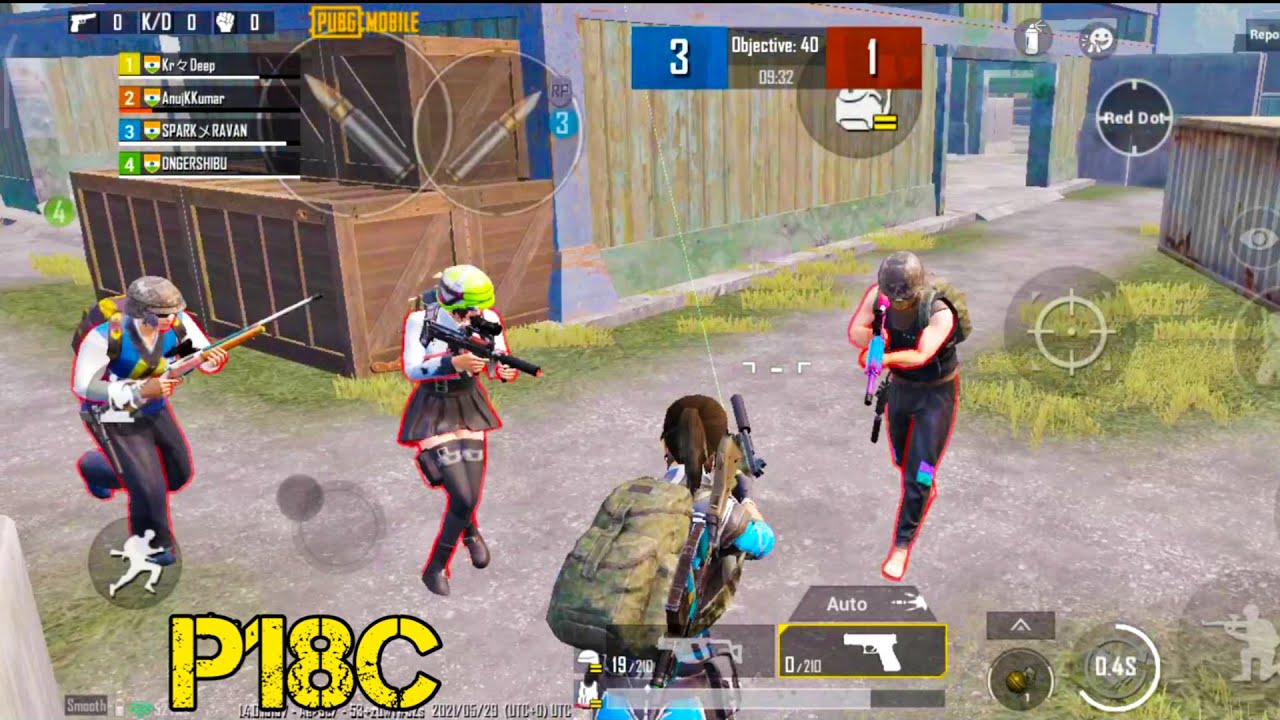 UNLIMITED POWER OF P19C || P19C (PISTOL)🔥 || BATTLEGROUND MOBILE INDIA ...