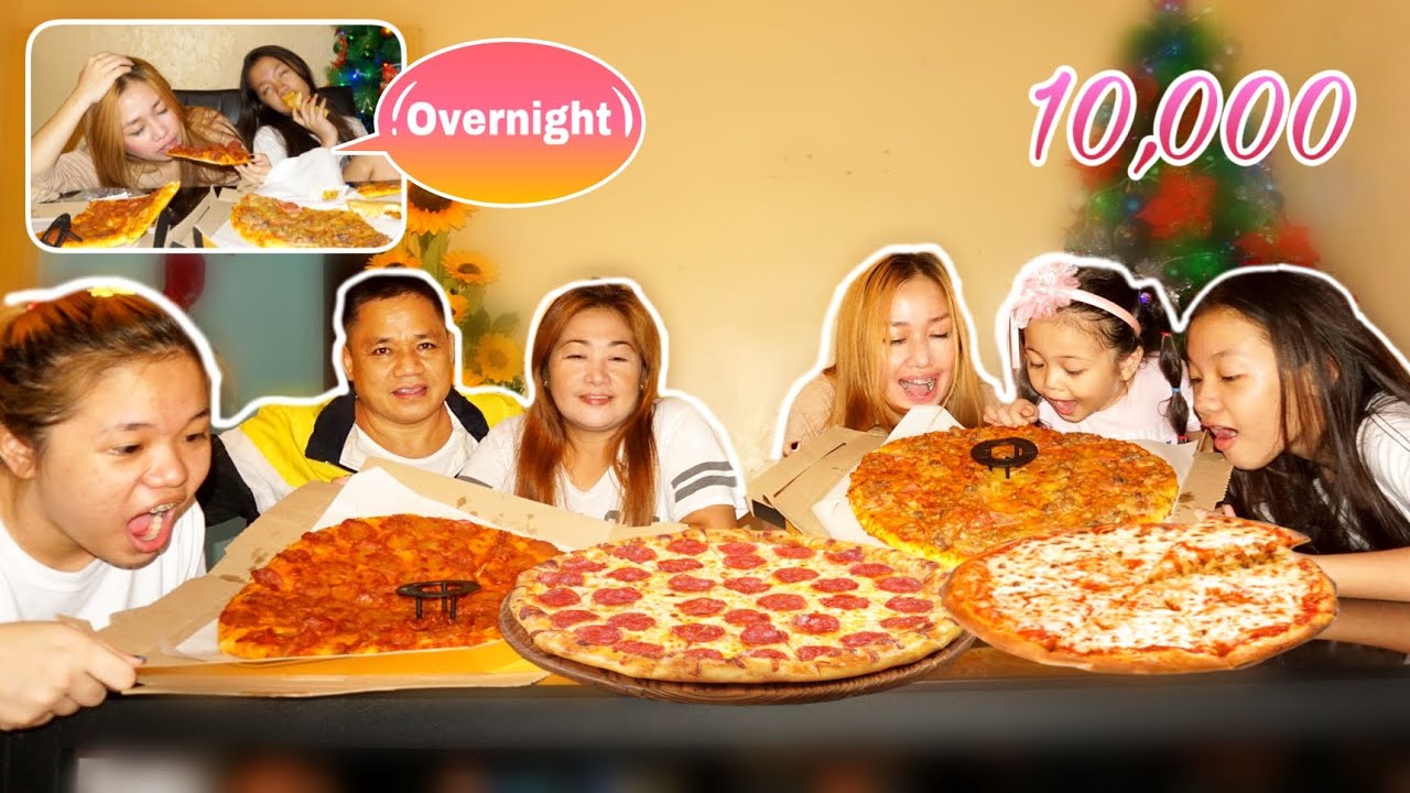 LAST TO STOP EATING PIZZA WINS 10,000 PESOS! | WALANG TULUGAN | MAY ...