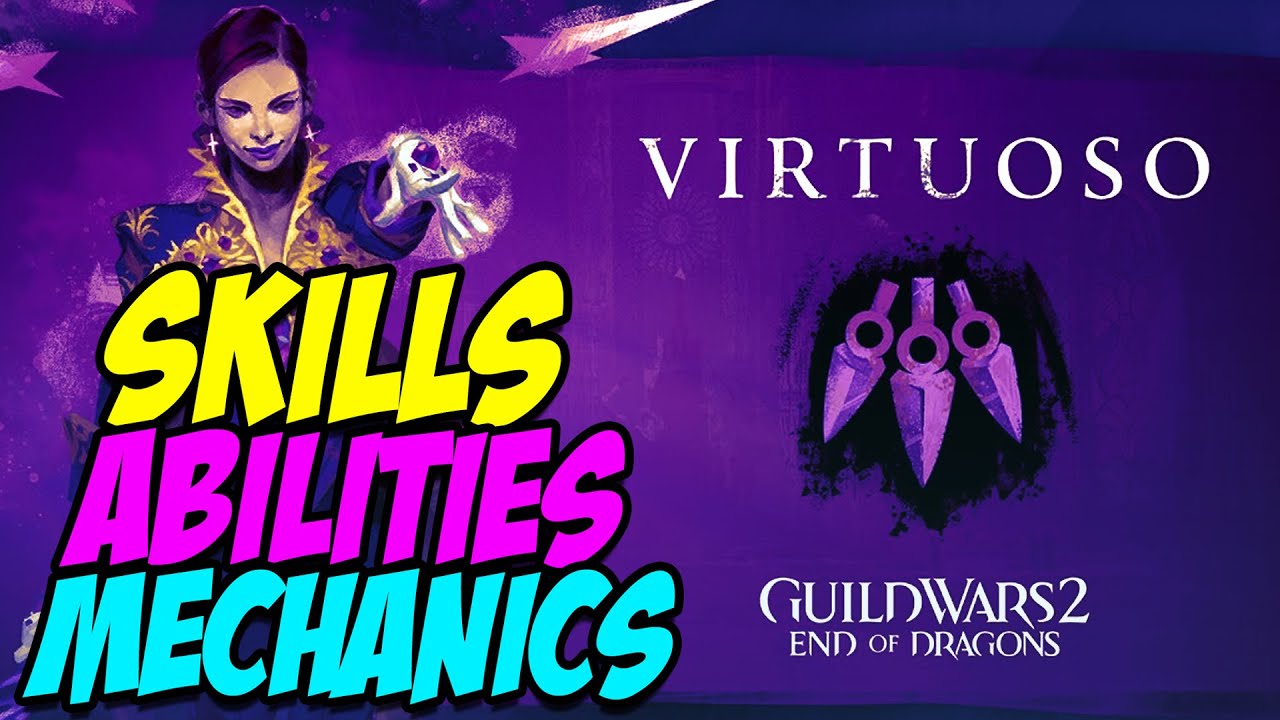 Virtuoso Mesmer Elite Specialization Skills Abilities & Mechanics - YouTube