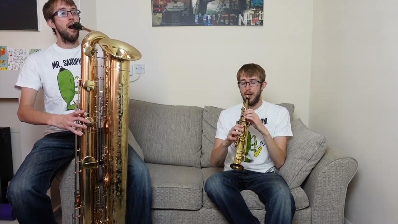 Tubax (contrabass) and Sopranino Saxophone Duet - YouTube