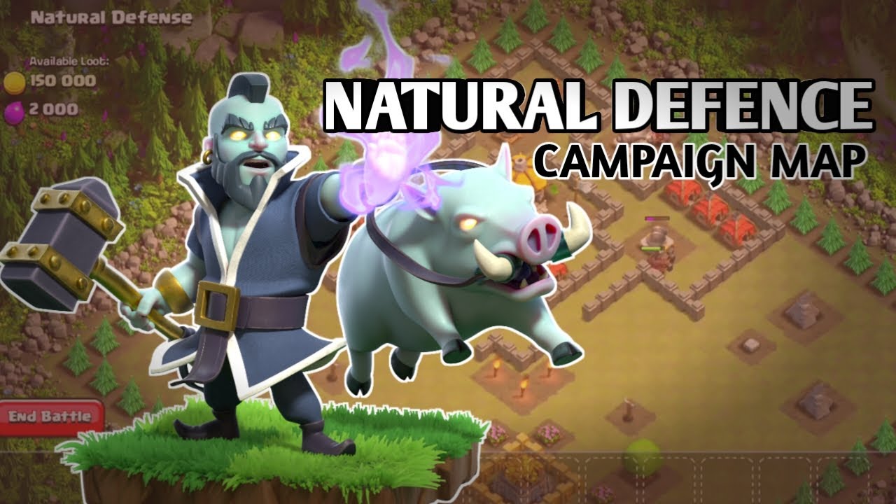NATURAL DEFENSE | CLASH OF CLANS - YouTube