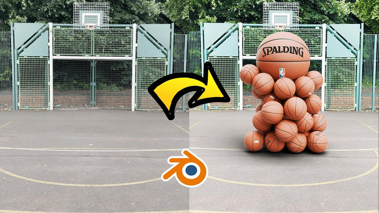 How to Create a Rigid Body Balancing Effect | Blender CGI VFX Tutorial - YouTube