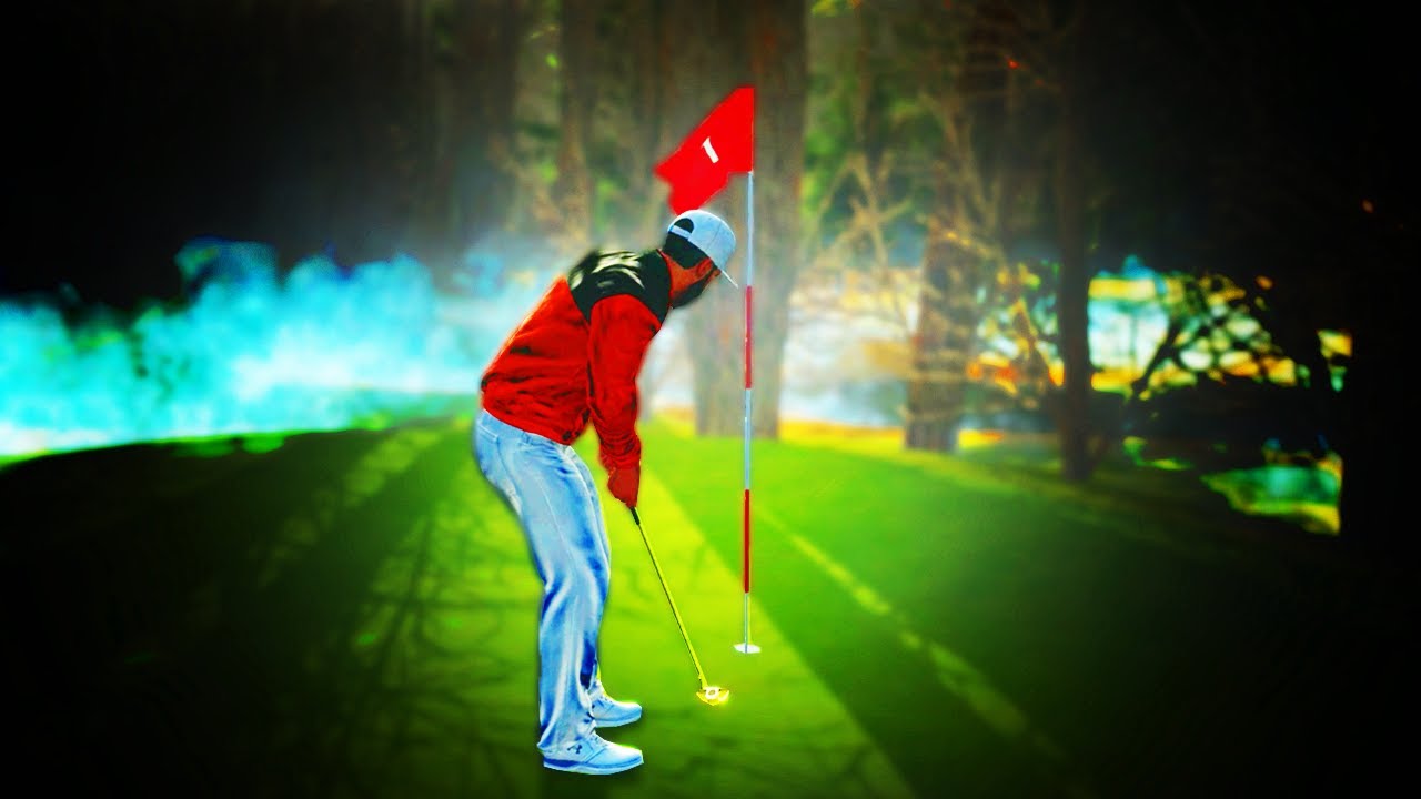 I played on a HAUNTED GOLF COURSE! PGA Tour 2K21 - YouTube