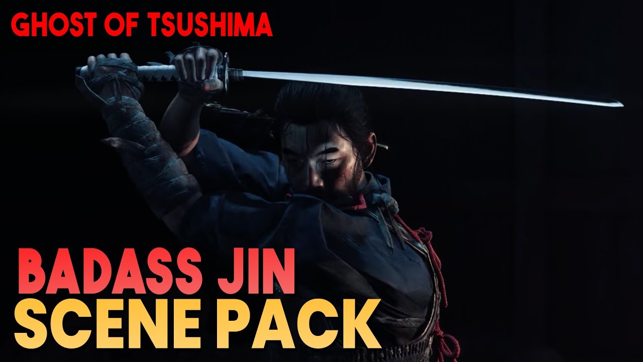 Badass Jin Sakai Scene Pack || Ghost of Tsushima || 1080P, 60FPS - YouTube