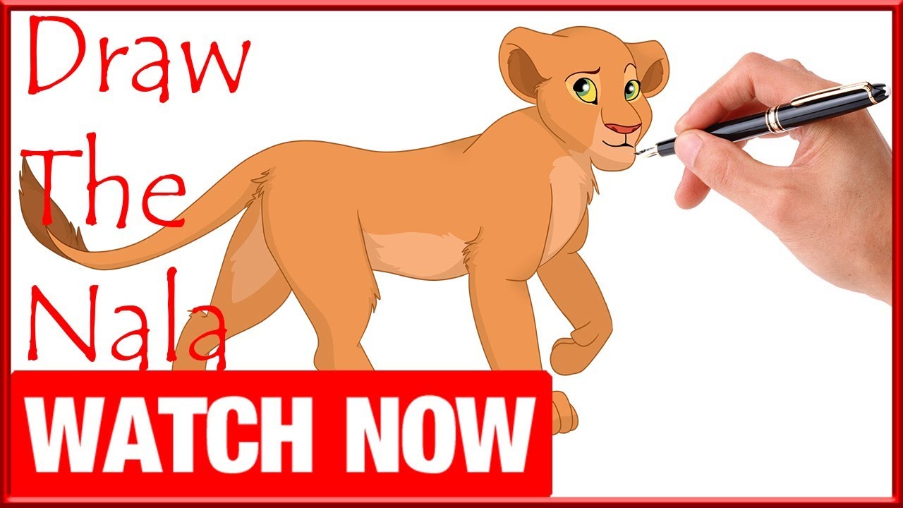 How To Draw The Nala - Learn To Draw - Art Space - YouTube