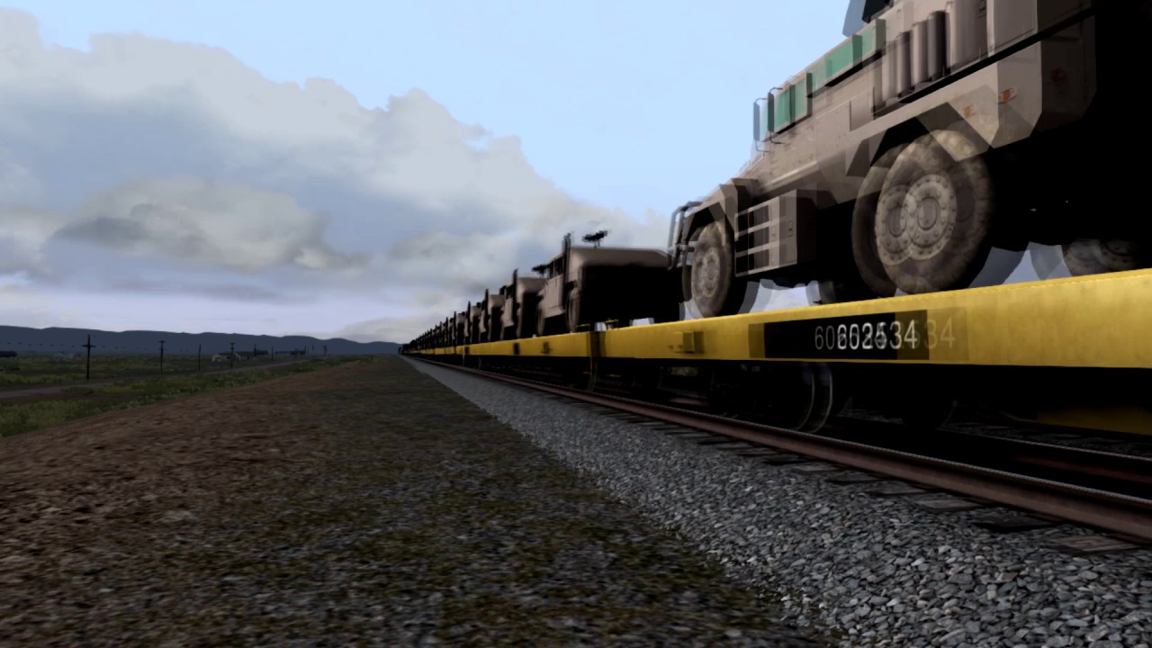 [OLD] Chasing The UP Military Train - YouTube