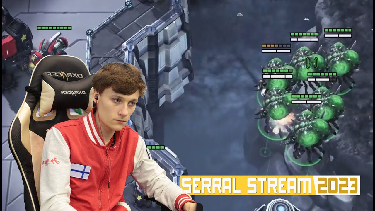 Serral Stream StarCraft 2 vs. the Terran BIO King - YouTube
