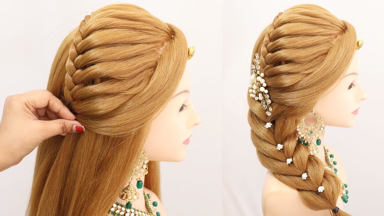 Trendy braid hairstyle for beginners | step by step braid hairstyle ...