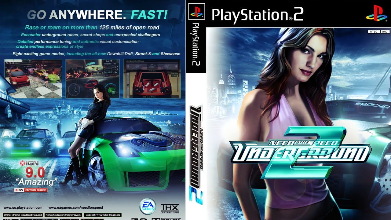 Need For Speed: Underground 2 (Traduzido PT-BR) PS2 Iso Rip - YouTube