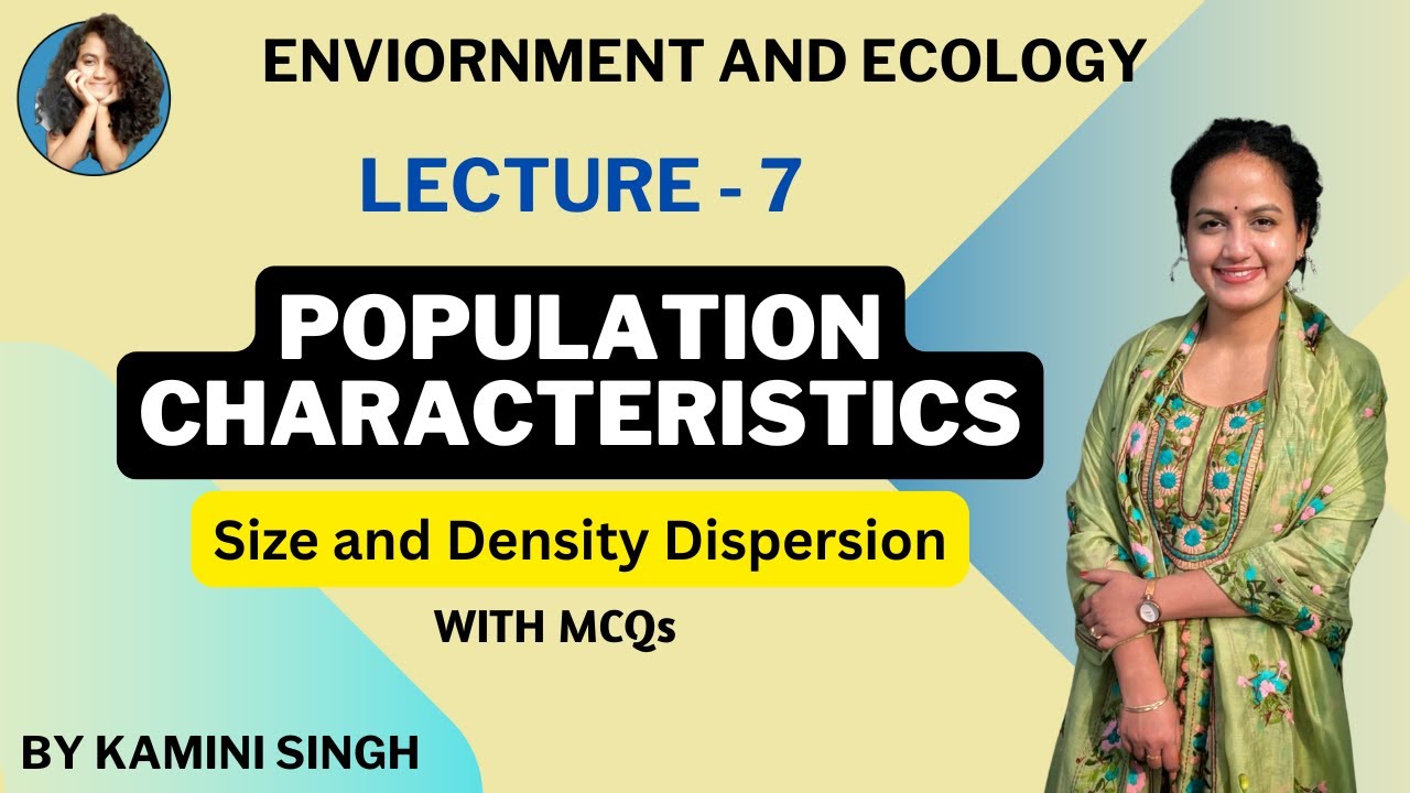 Population Characteristics - Size and Density, Dispersion | Environment ...