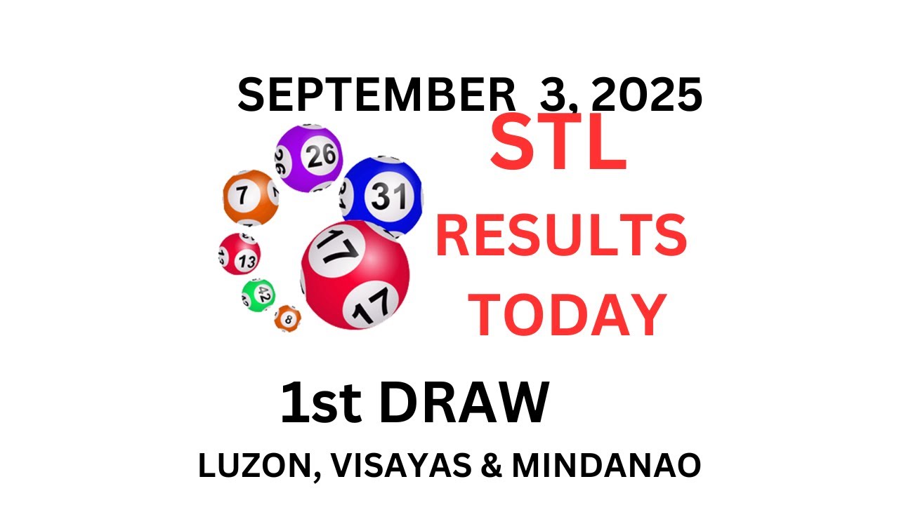 STL LIVE 1st Draw Results 10:30 AM Daily Results Today September 3 ...