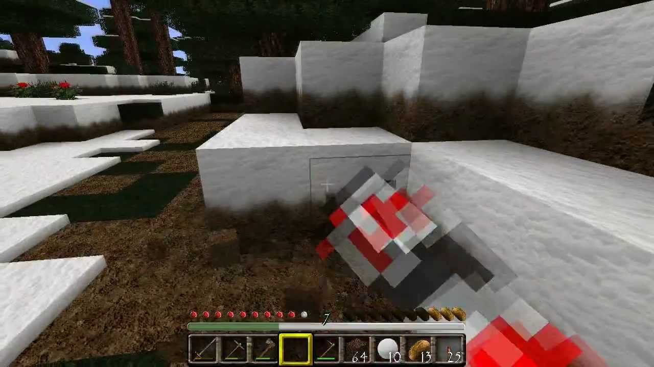 MINECRAFT: PART 8- CLEARING LAND! - YouTube