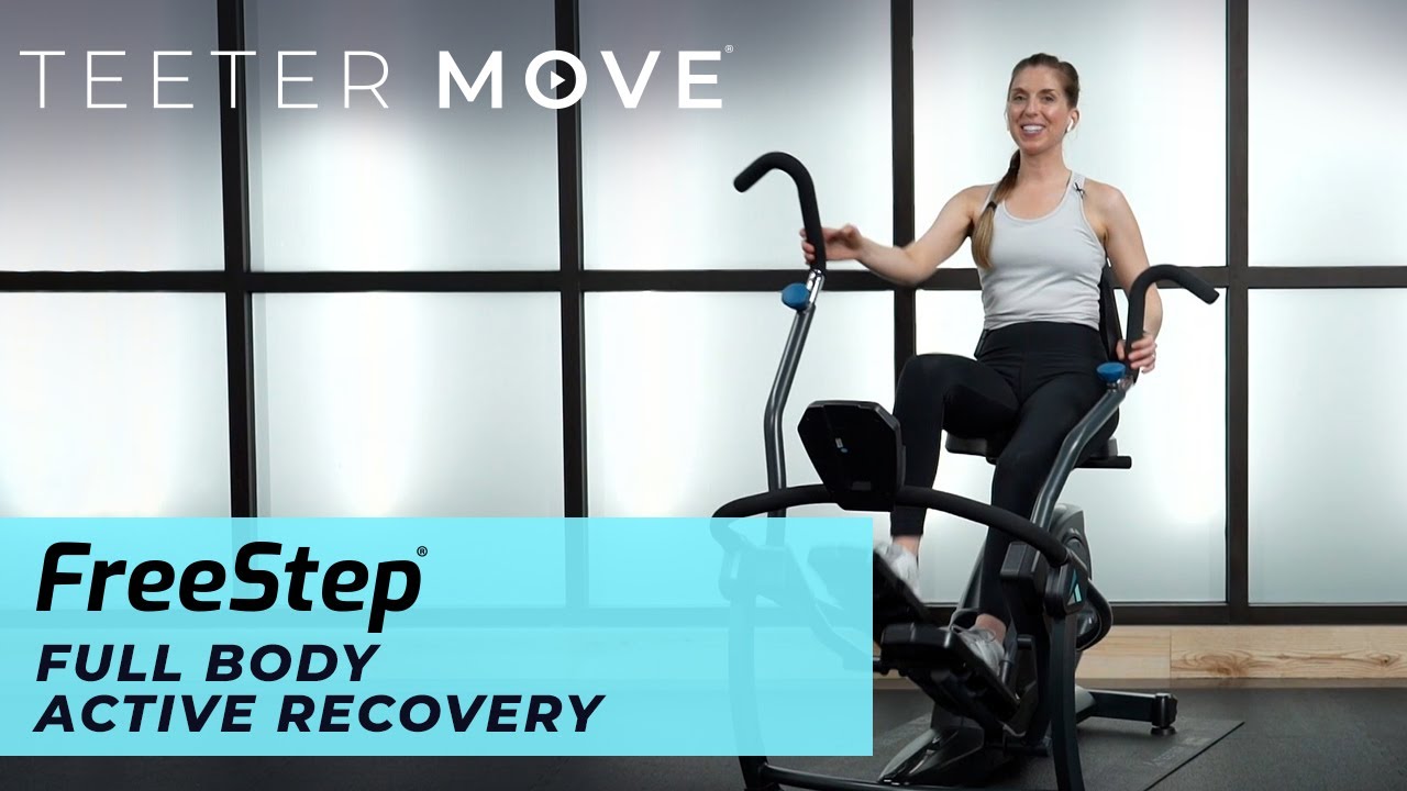 10 Min Full Body Active Recovery Routine | Freestep Cross Trainer ...