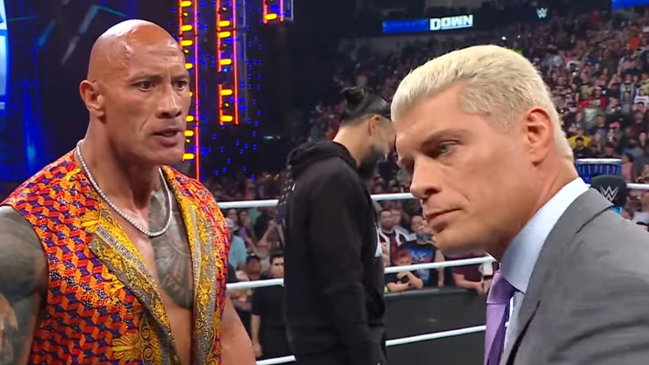 WWE SmackDown Cody Rhodes BREAKS Silence After Slapping The Rock| RKO ...