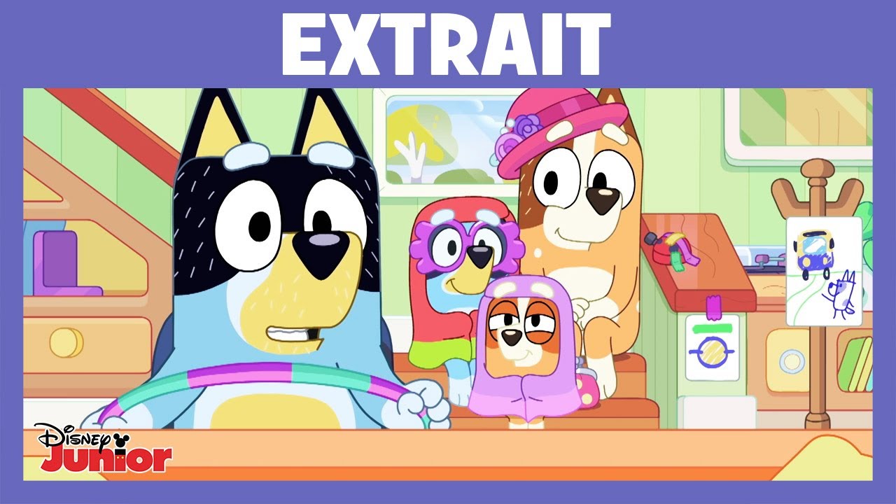 Bluey - Extrait : Bandit, le chauffeur de bus - YouTube