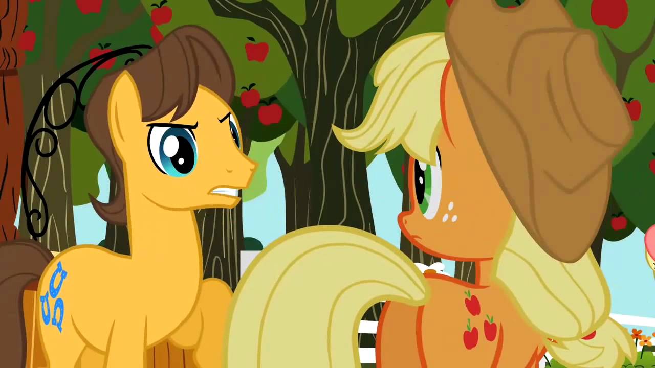 Mlp Applejack And Caramel Kids