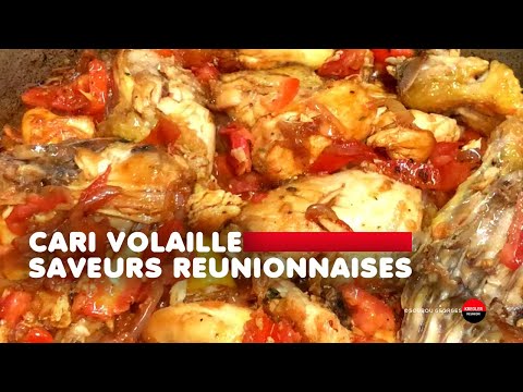 Cari volaille plat traditionnel de la Réunion. - YouTube