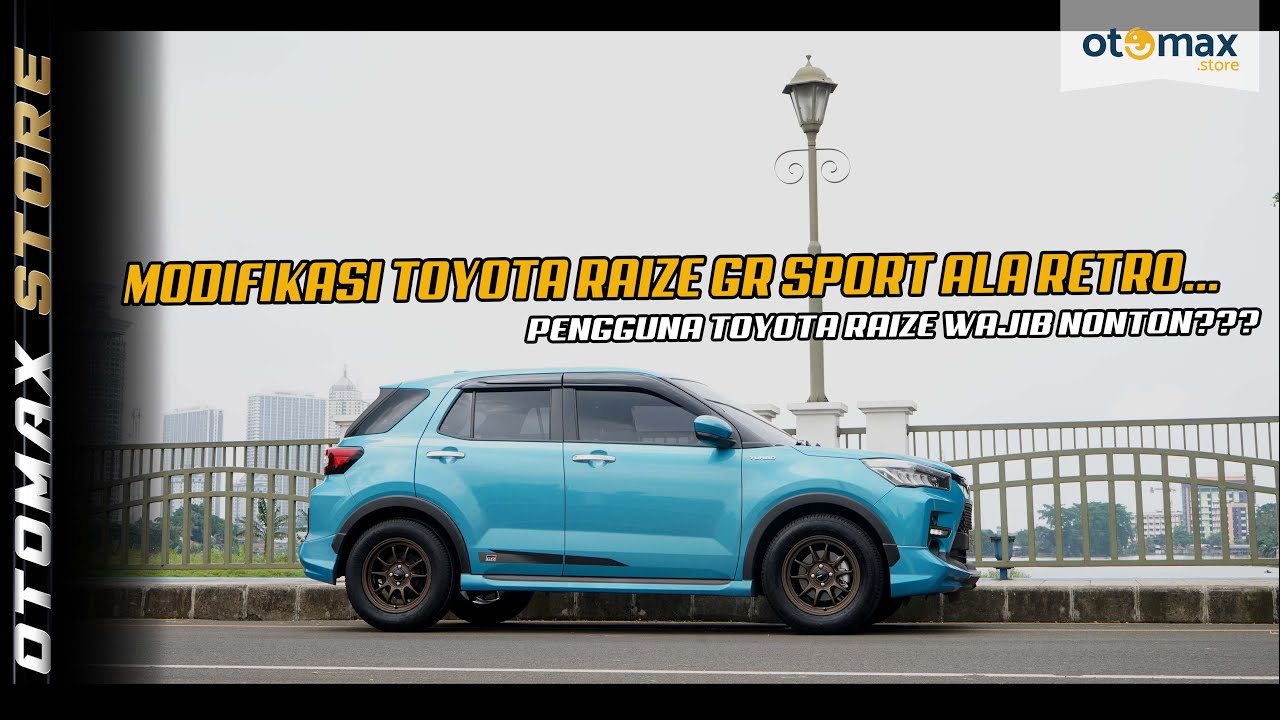 TOYOTA RAIZE GR SPORT, MODIFIKASI TANPA BATAS DENGAN VELG DNZ WHEELS ...