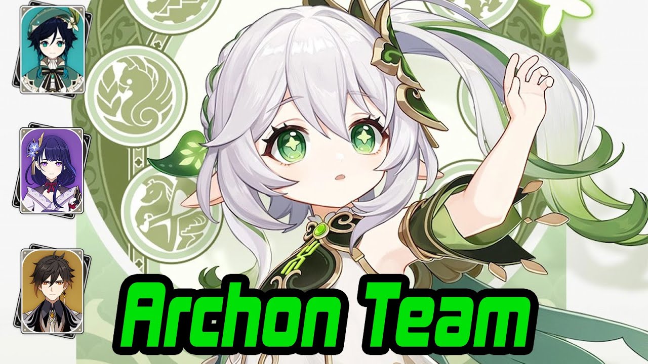 Nahida Raiden Venti Zhongli: OP Archon Team for Spiral Abyss Floor 12! - YouTube
