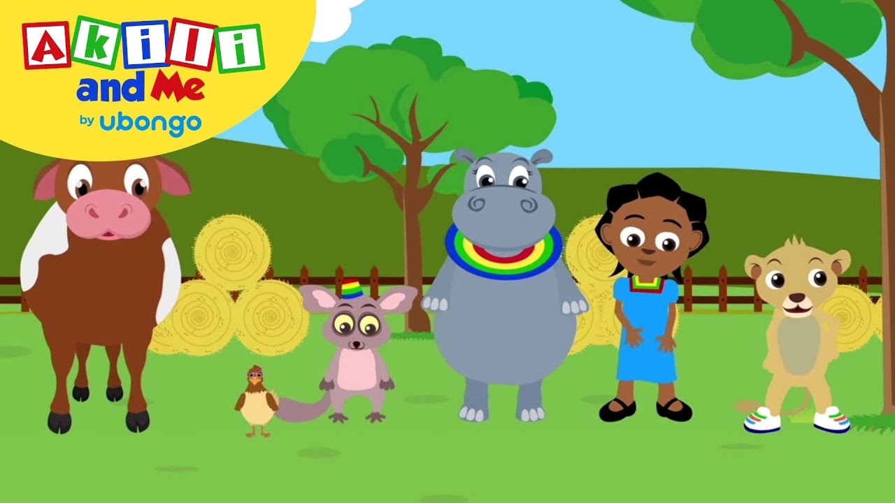 STORYTIME: Cow, Goat and Chicken! | New Words with Akili and Me ...