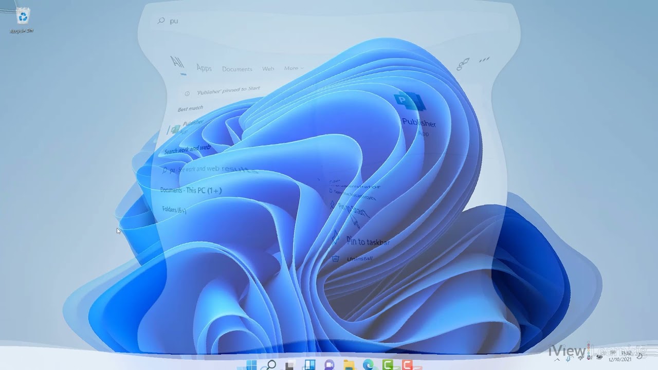 How to pin and unpin an app from the Start menu - Windows 11 - YouTube