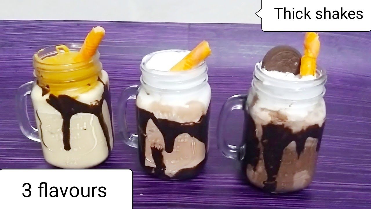 Thick Shakes /Dalgona Coffee / Chocolate / Oreo - YouTube