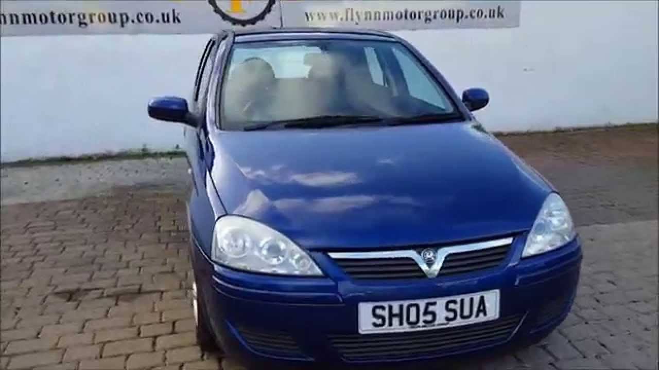 2005 05 VAUXHALL CORSA 1 4 DESIGN 16V 5d - YouTube