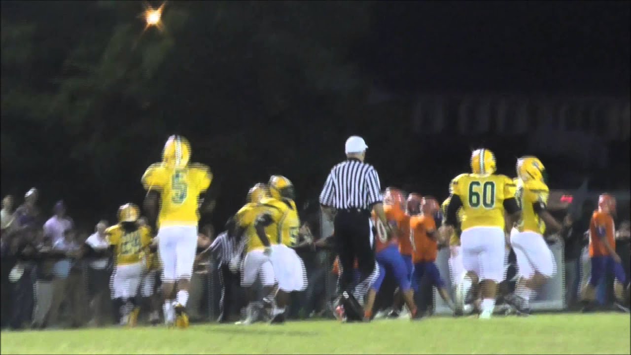 Bunn @ Louisburg Football Sept 19, 2014 - YouTube