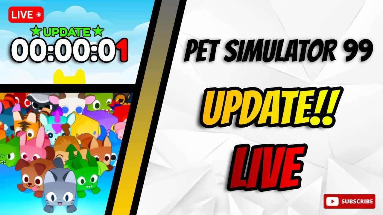 Pet sim 🔴Live🔴 Playing pet sim 99 - YouTube