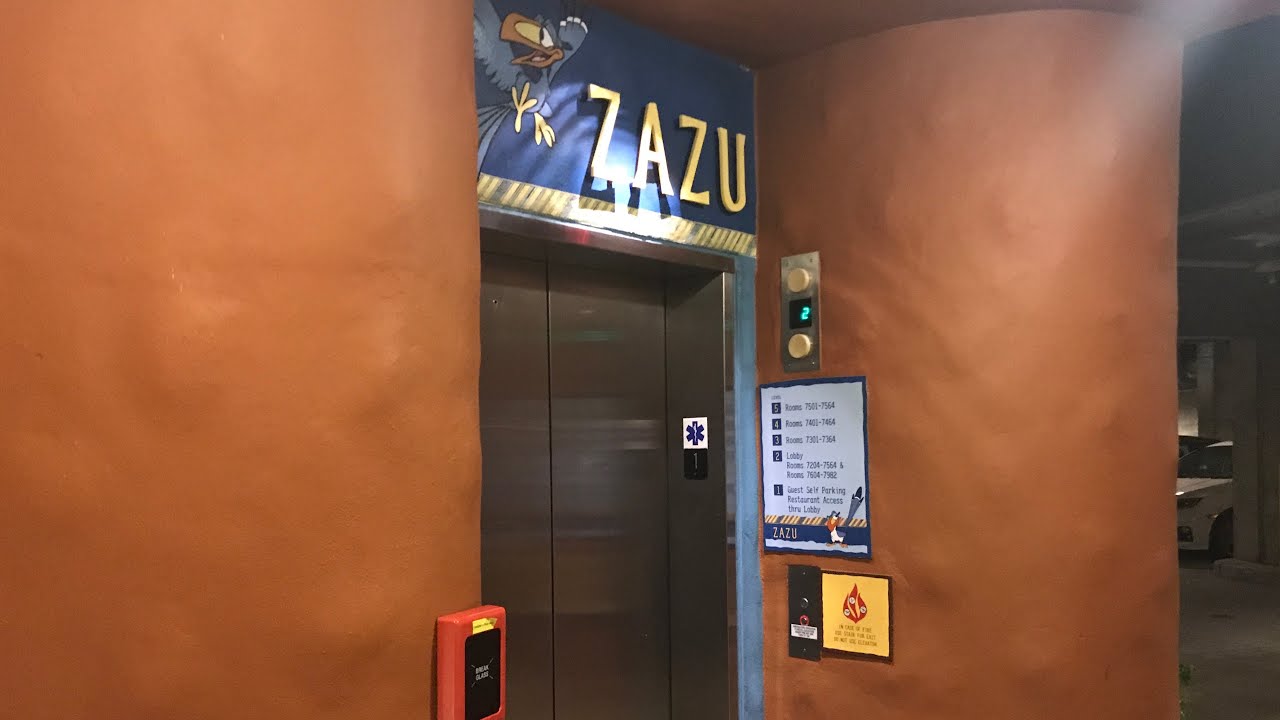 Otis Gen2 Elevator (Zazu Car) at Disney's Animal Kingdom Lodge - Kidani ...