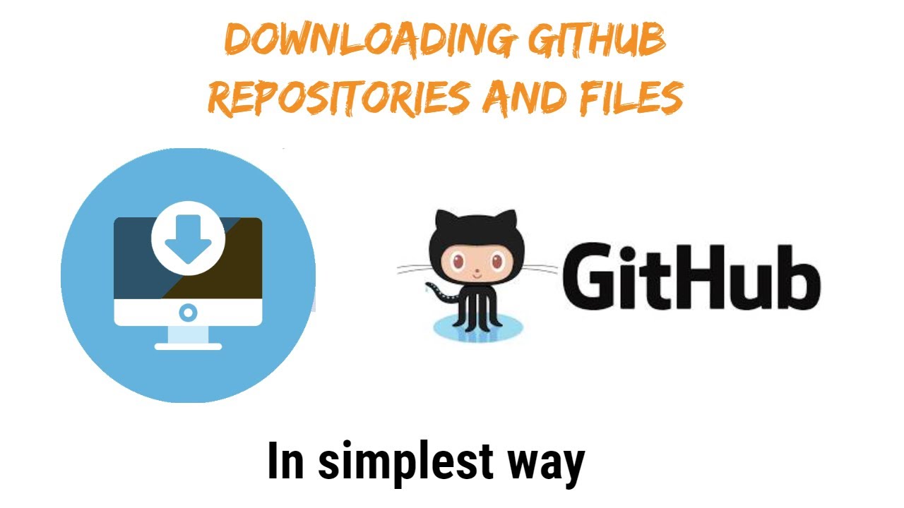 Downloading files and repositories from GitHub. - YouTube
