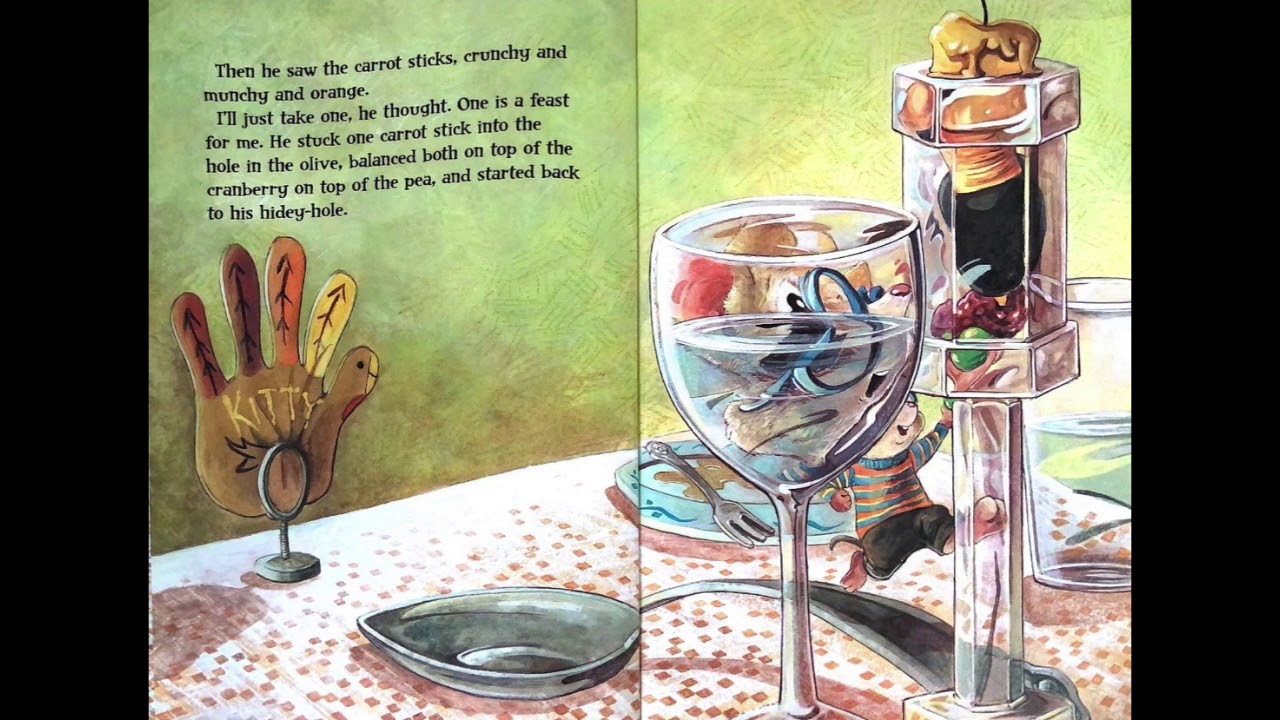 Mrs. Stout reads the "One is a Feast for a Mouse" book - YouTube
