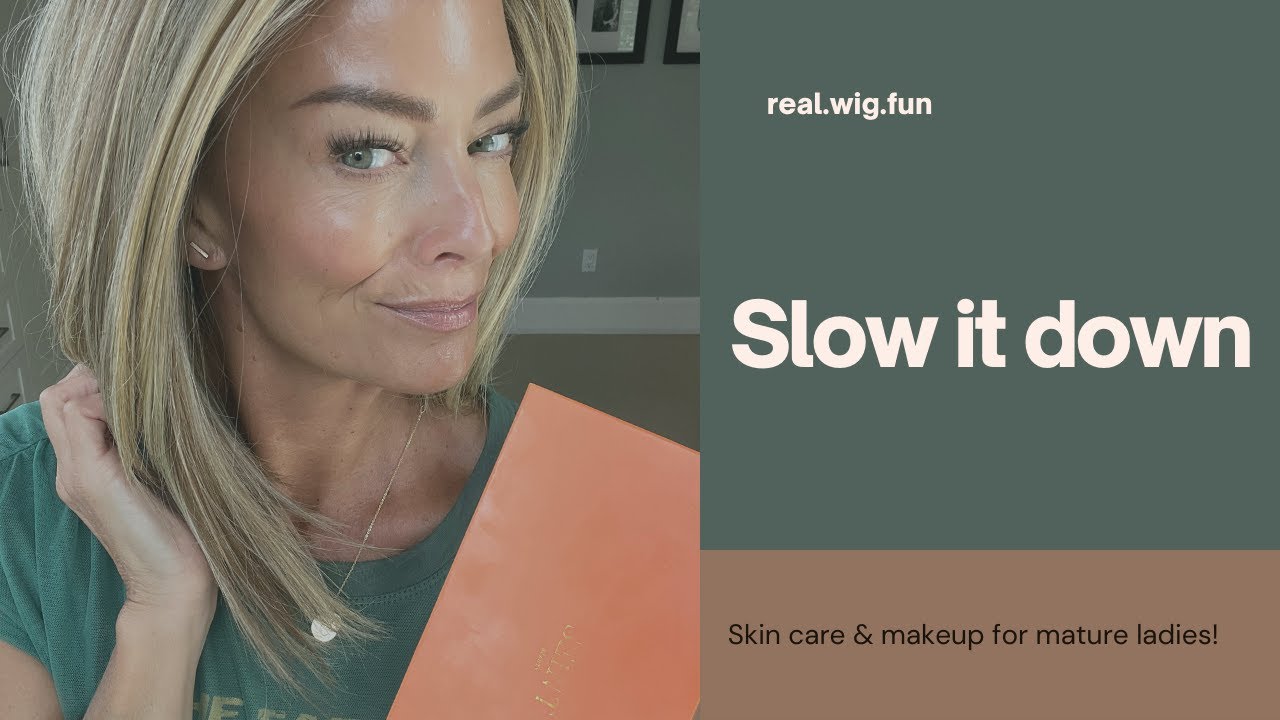 SLOW DOWN! Skin care & mature makeup application tutorial! - YouTube