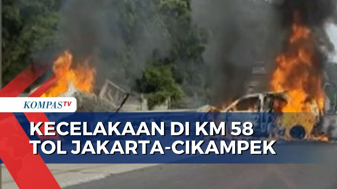 Breaking News! Terjadi Kecelakaan di Kilometer 58 Tol Japer Arah ...