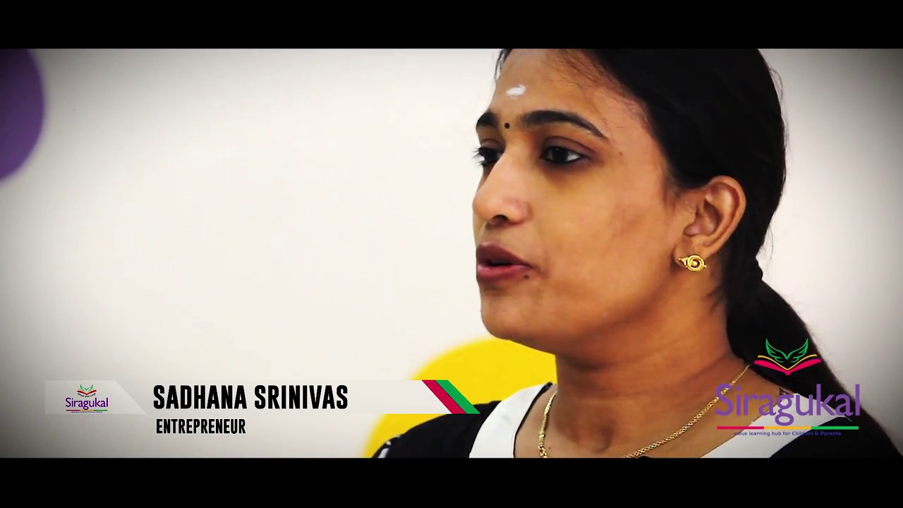 Mrs. Sadhana Srinivas- Parent Testimonial - Siragukal - YouTube
