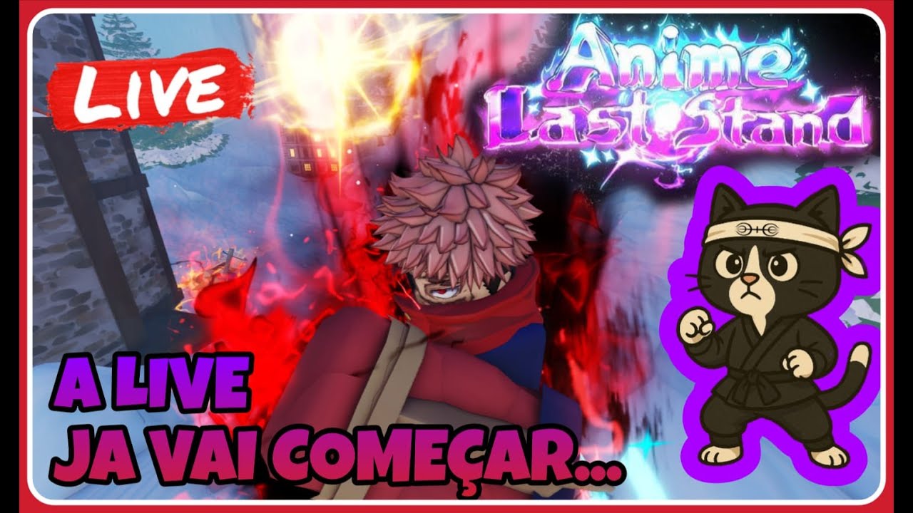 🔴 LIVE ON - NOOB AO META - ANIME LAST STAND ALS - YouTube