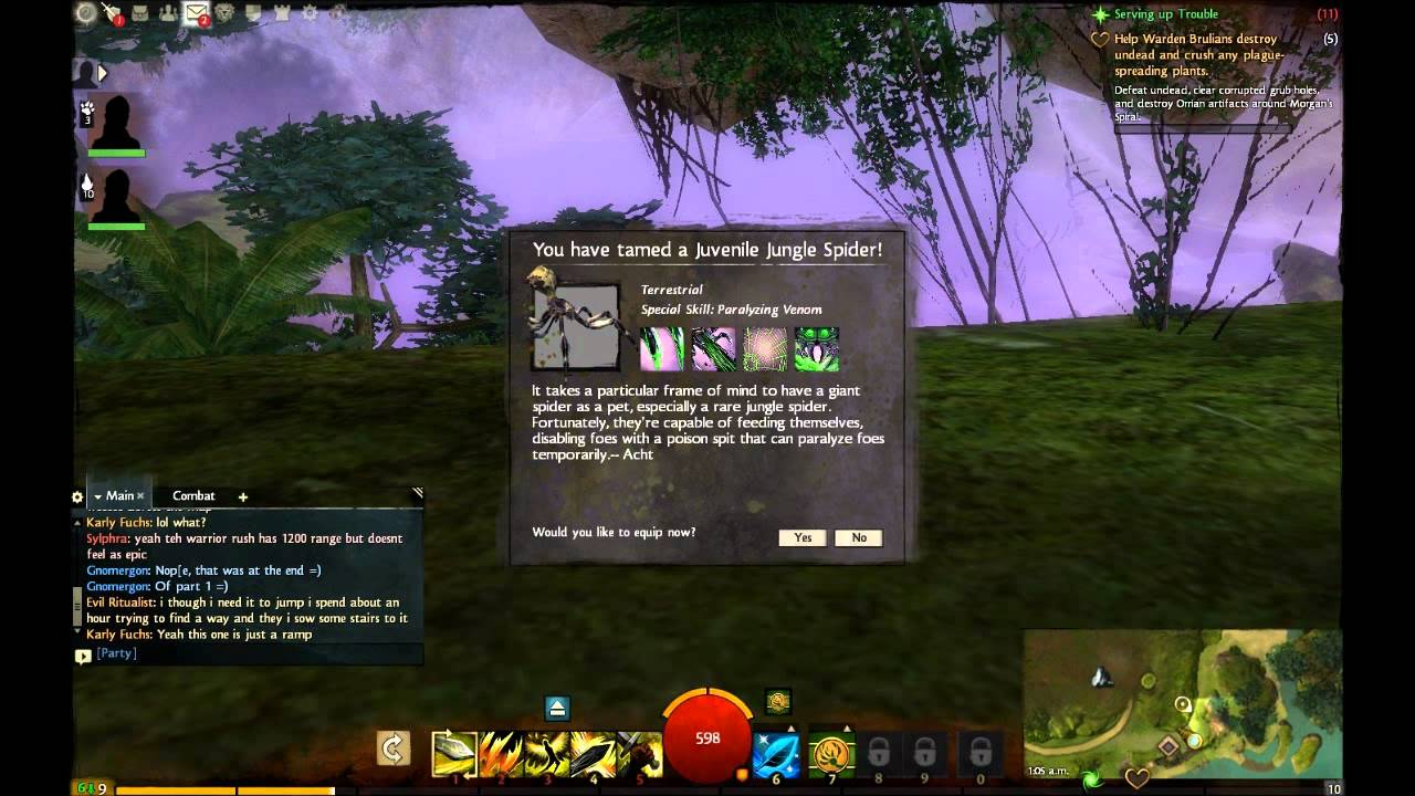 Guild Wars 2 Beta 3 - Charming A Pet - YouTube