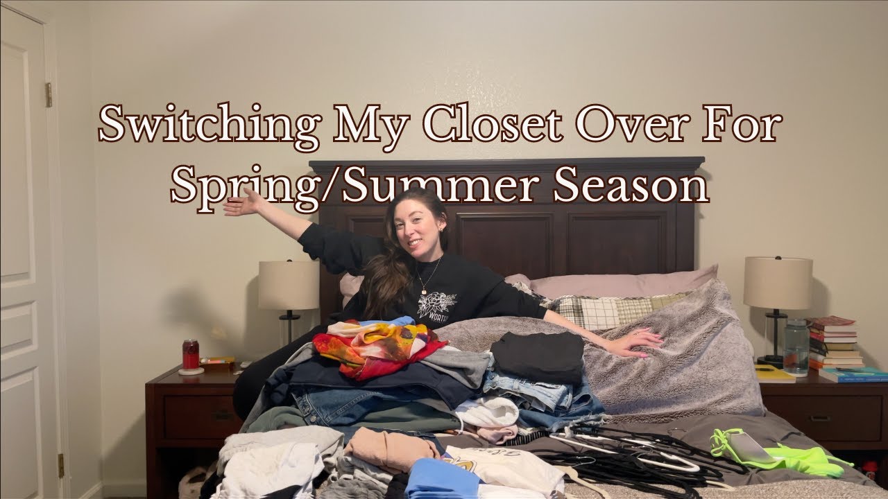 Refreshing My Closet | Spring Closet Clean Out | Spring Closet Refresh | Plan My Meals For The ...