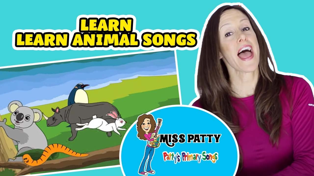 Learn Animal Song for Children | Roar Like a Lion Children's Song | New ...