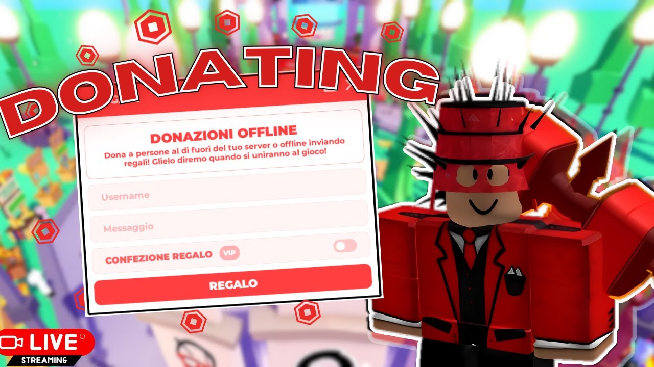 🔴ROBLOX! PLS DONATE! DONATING 10+ RBX! - YouTube