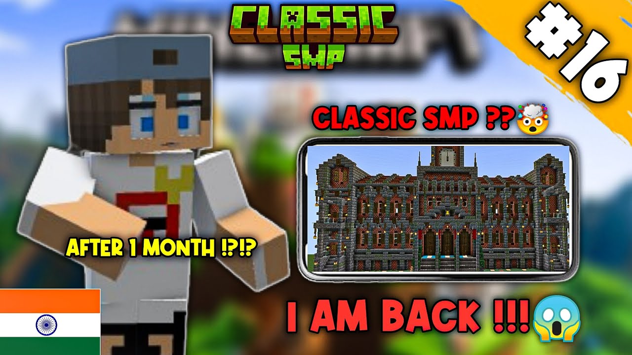 I went to classic smp after one month🤯😱. - YouTube