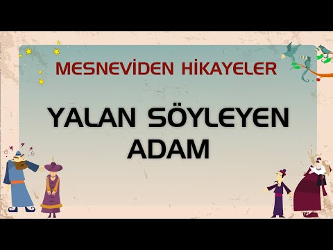 Yalan Söyleyen Adam - Mesneviden Hikayeler - Çizgi Film #çizgifilm #mesnevi