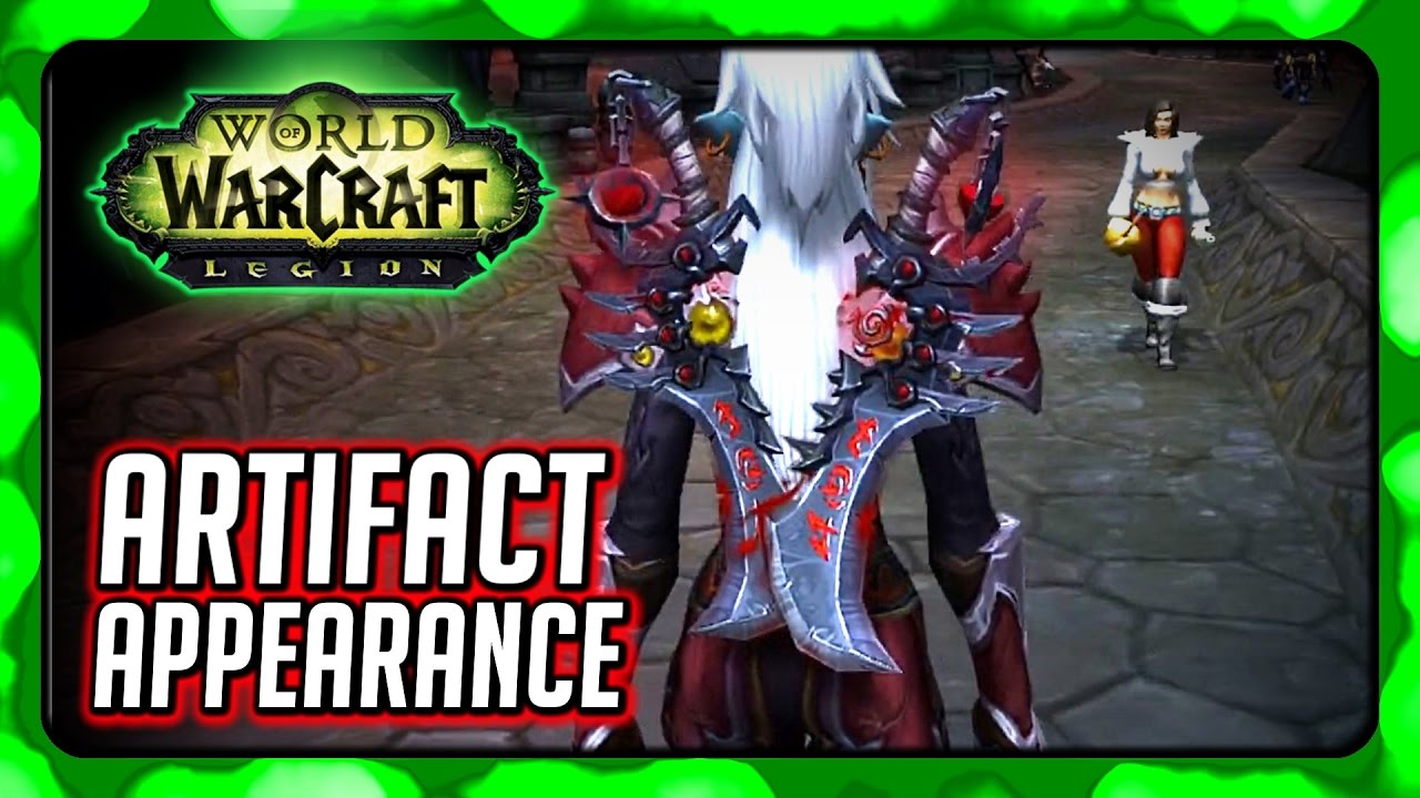 WOW Legion 🌟 Rogue Order Hall Campaign Artifact Appearance - YouTube