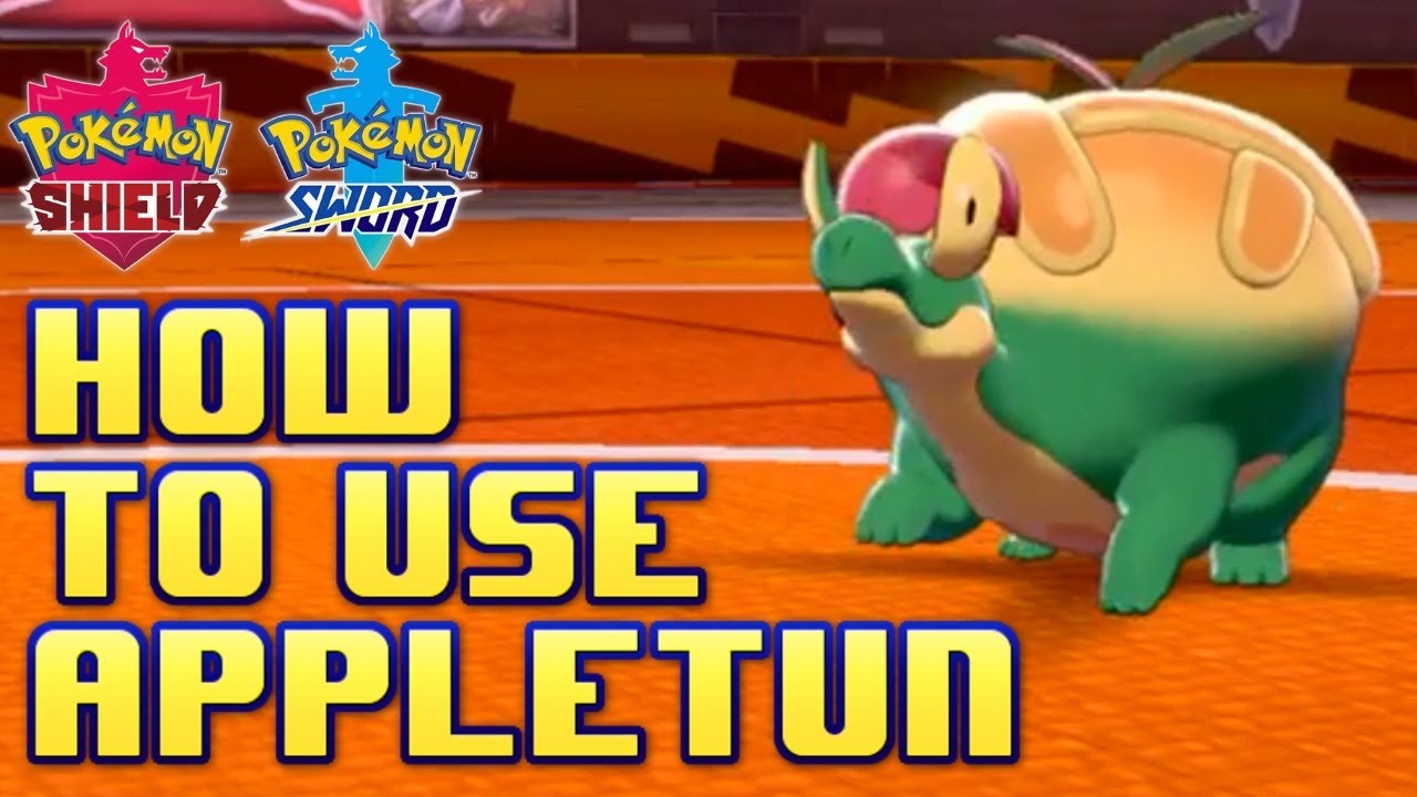 How to use Appletun! Pokemon Sword and Shield Competitive VGC 2020 ...